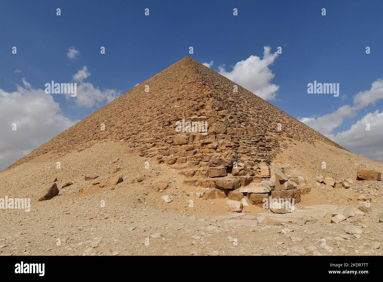 The Red Pyramid, North Pyramid, is the largest of the pyramids located ...