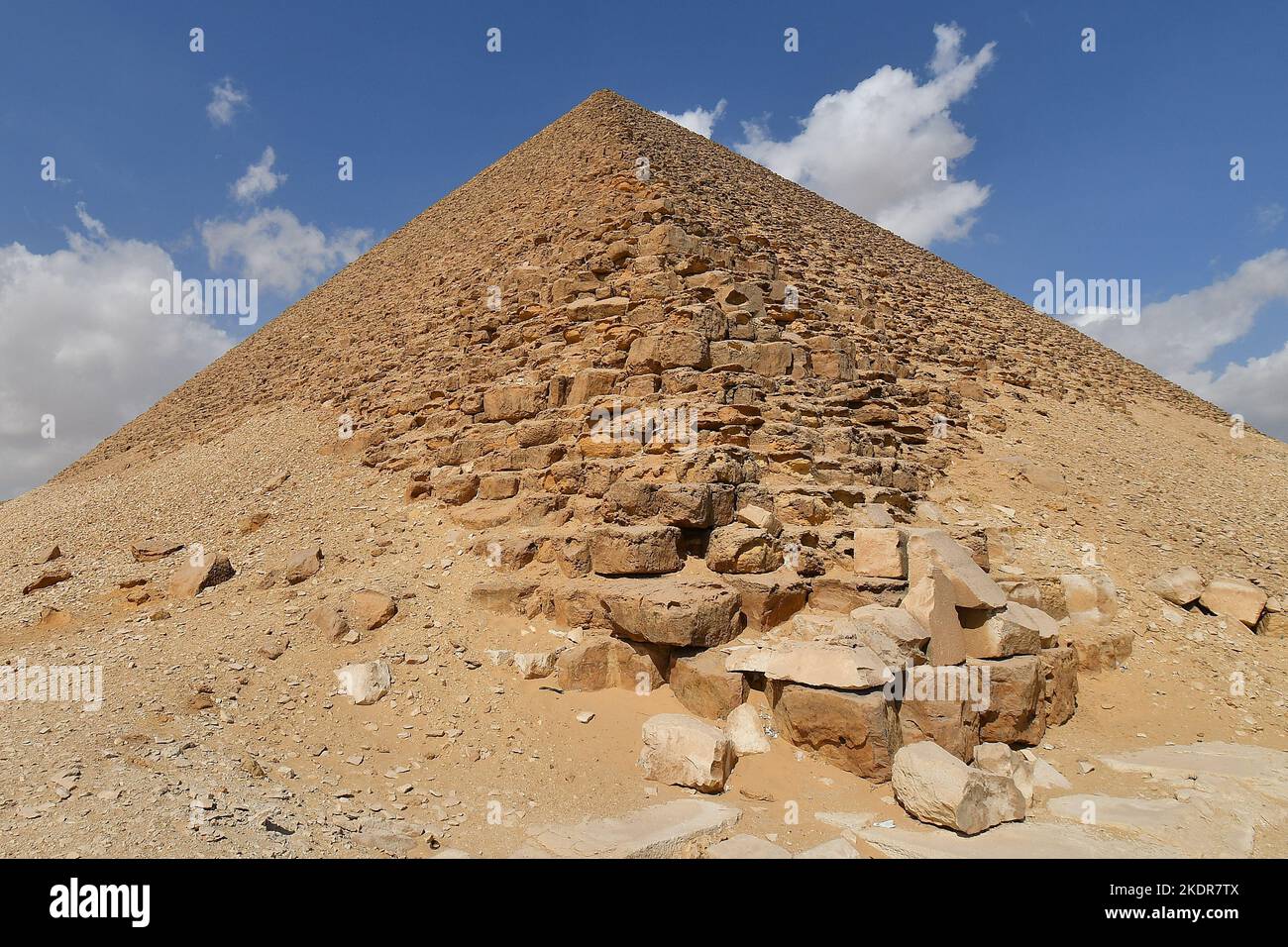 The Red Pyramid, North Pyramid, is the largest of the pyramids located ...