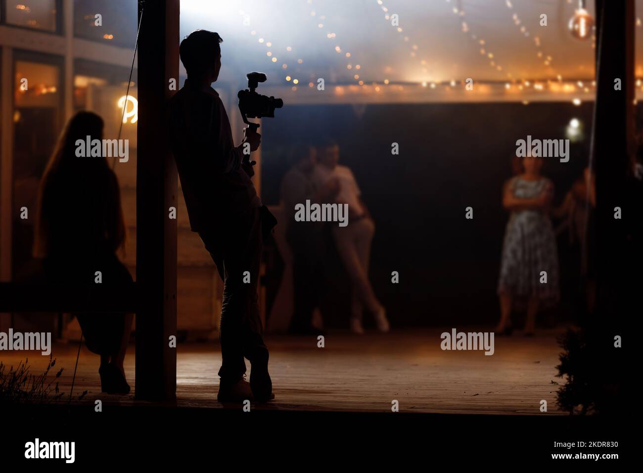 Male photographer night party hi-res stock photography and images - Alamy