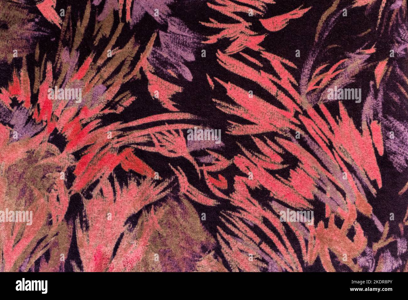 Abstract Old Vintage Pattern Fabric Color Pink Background Texture Stock ...