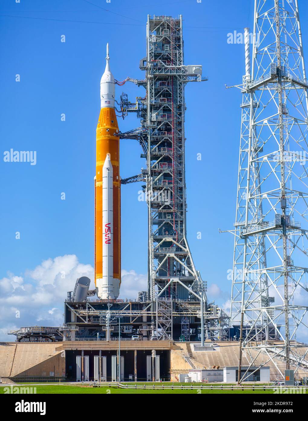 Artemis I rocket with the Orion spacecraft. For NASA usage guidance ...