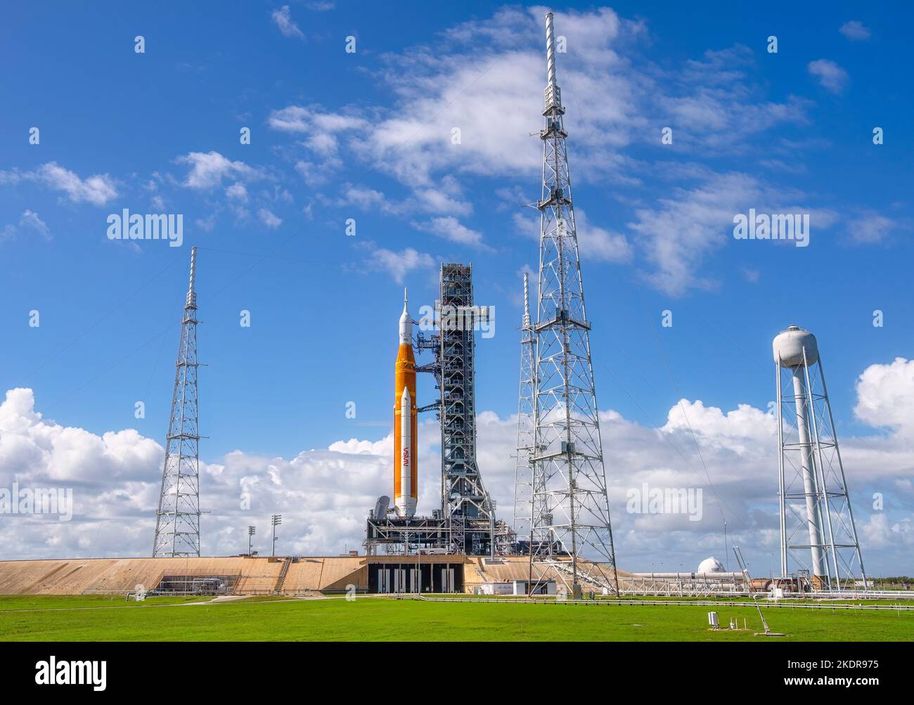 Artemis I rocket with the Orion spacecraft. For NASA usage guidance ...