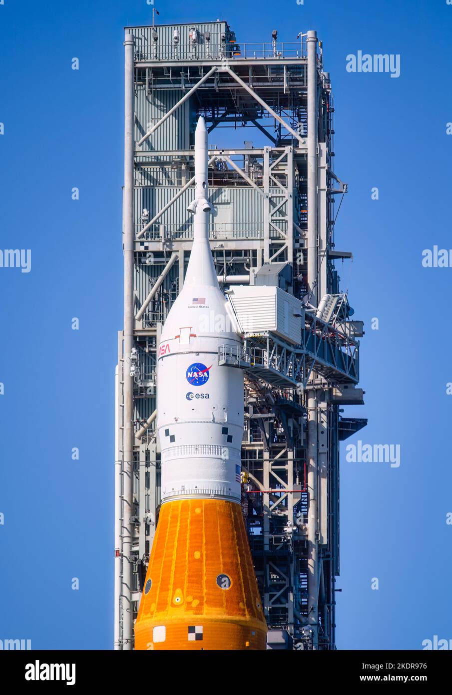 Artemis I rocket with the Orion spacecraft. For NASA usage guidance ...