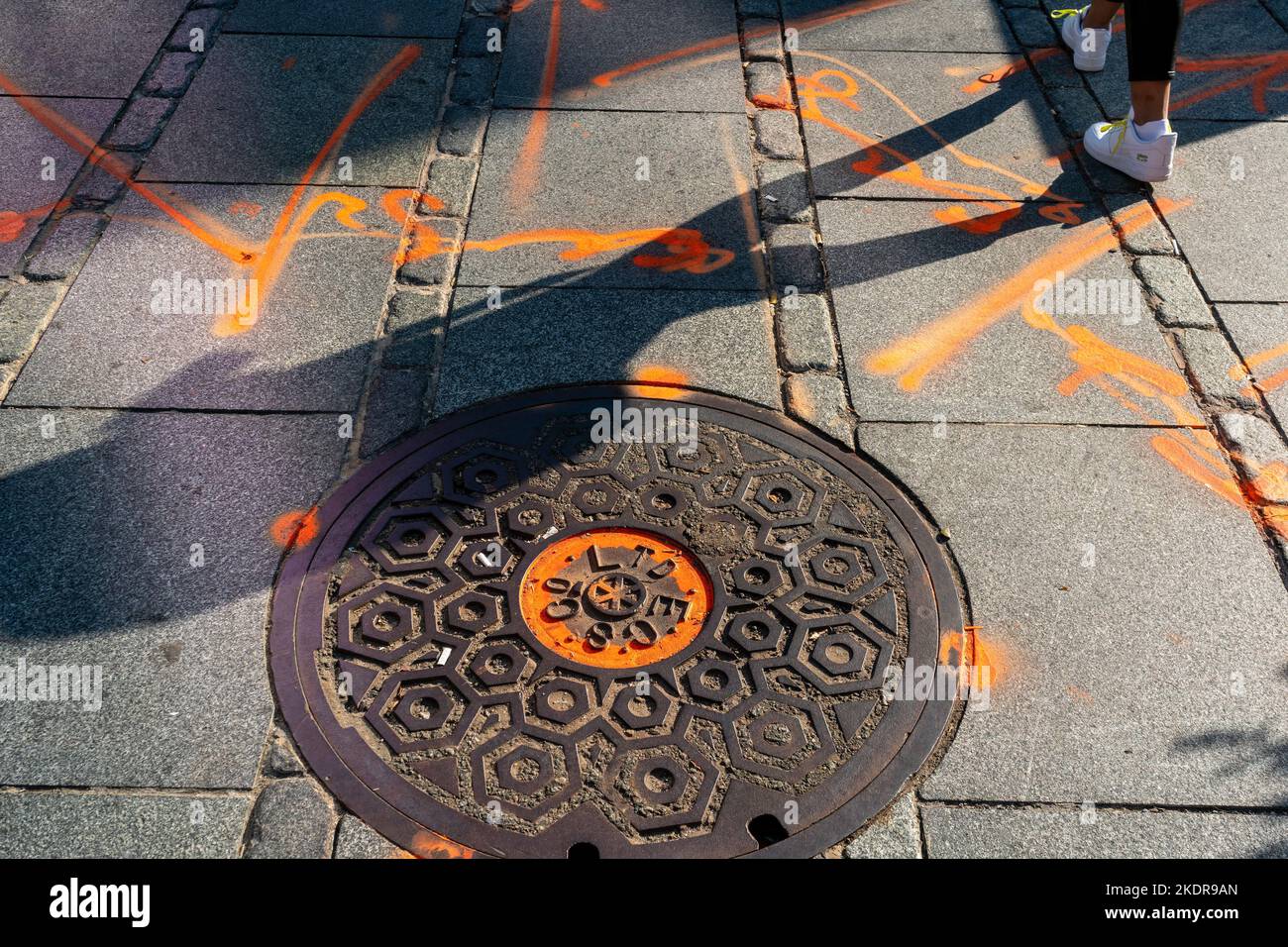 Surveyors marks hi-res stock photography and images - Alamy