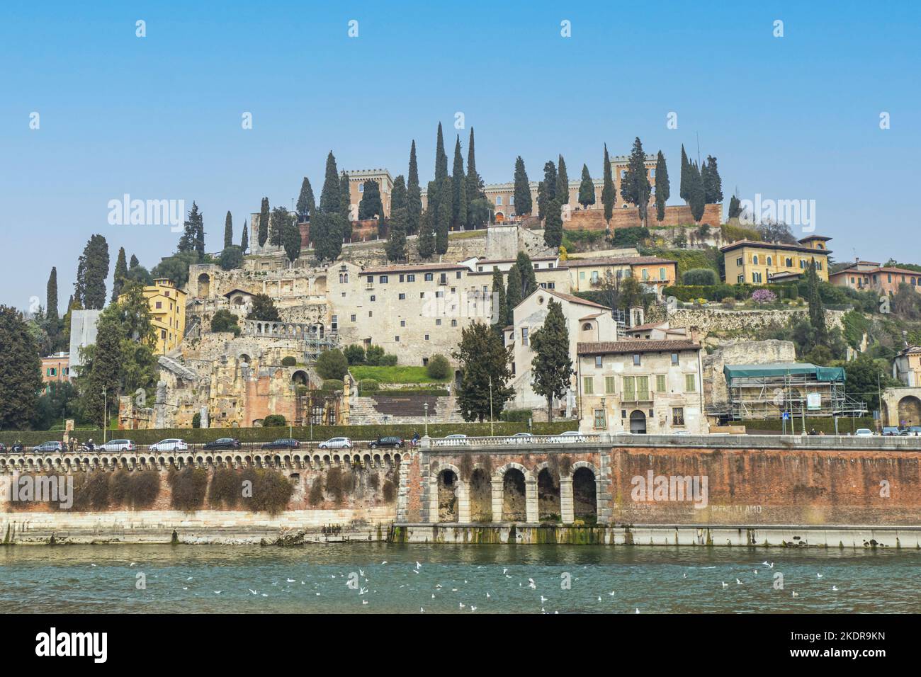 Hill of castle san pietro hi-res stock photography and images - Alamy