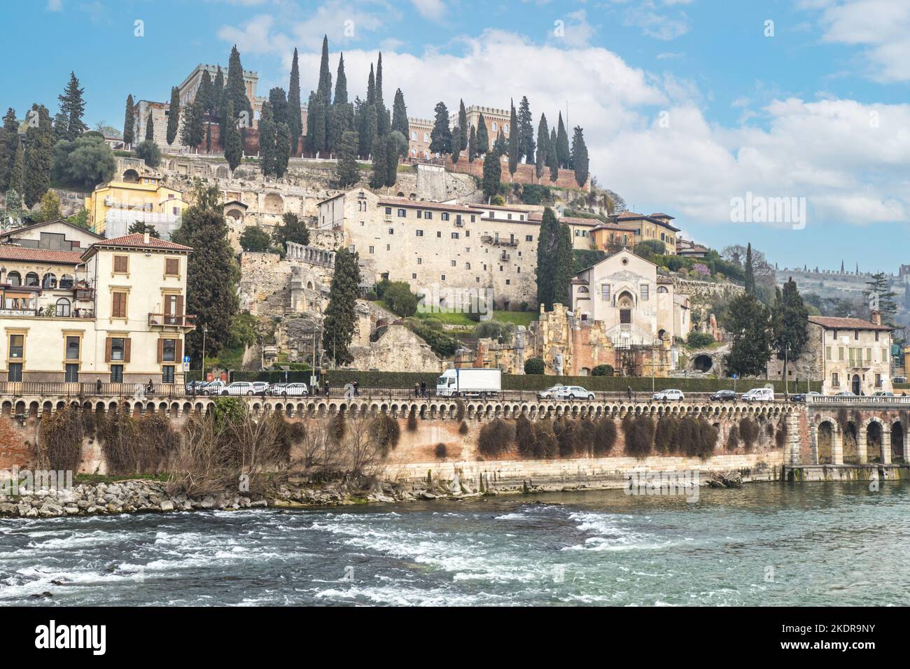 Hill of castle san pietro hi-res stock photography and images - Alamy