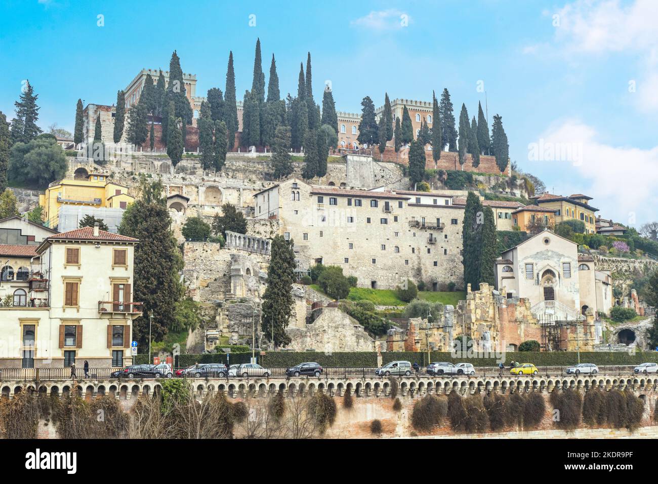 Hill of castle san pietro hi-res stock photography and images - Alamy