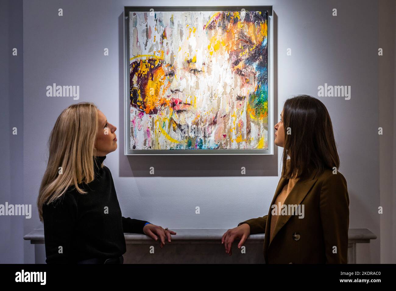 London, UK. 8th Nov, 2022. The Innocent Yellow - Opera Gallery London ...