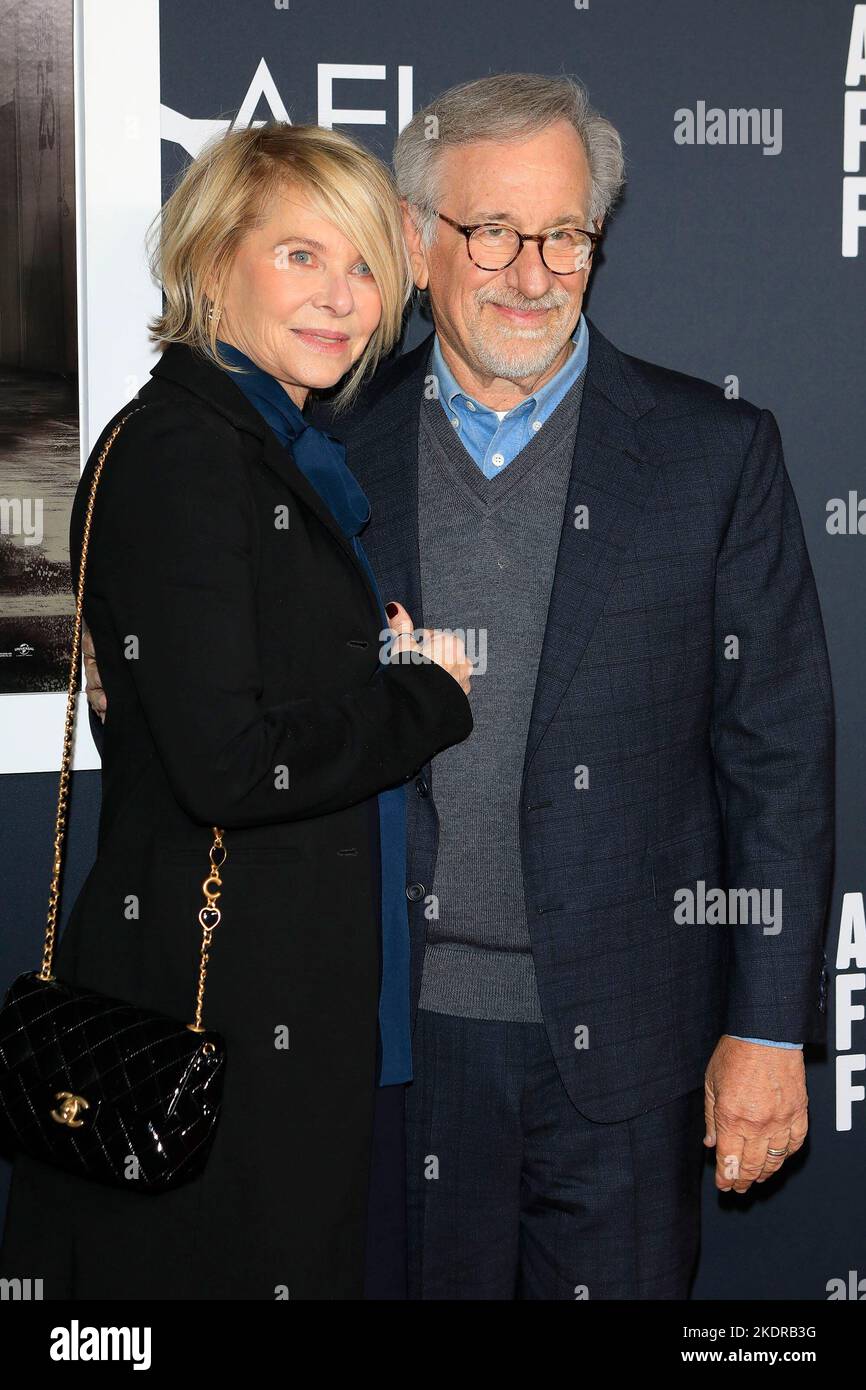 Los Angeles, CA. 6th Nov, 2022. Kate Capshaw, Steven Spielberg at ...