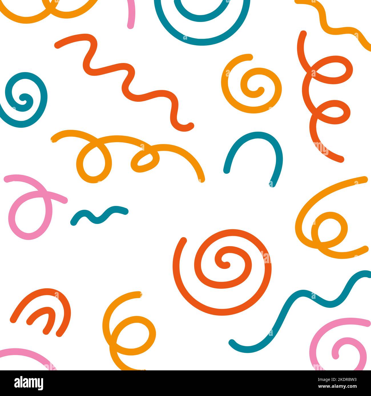 Abstract scribble lines chaotic Stock Vector Images - Alamy