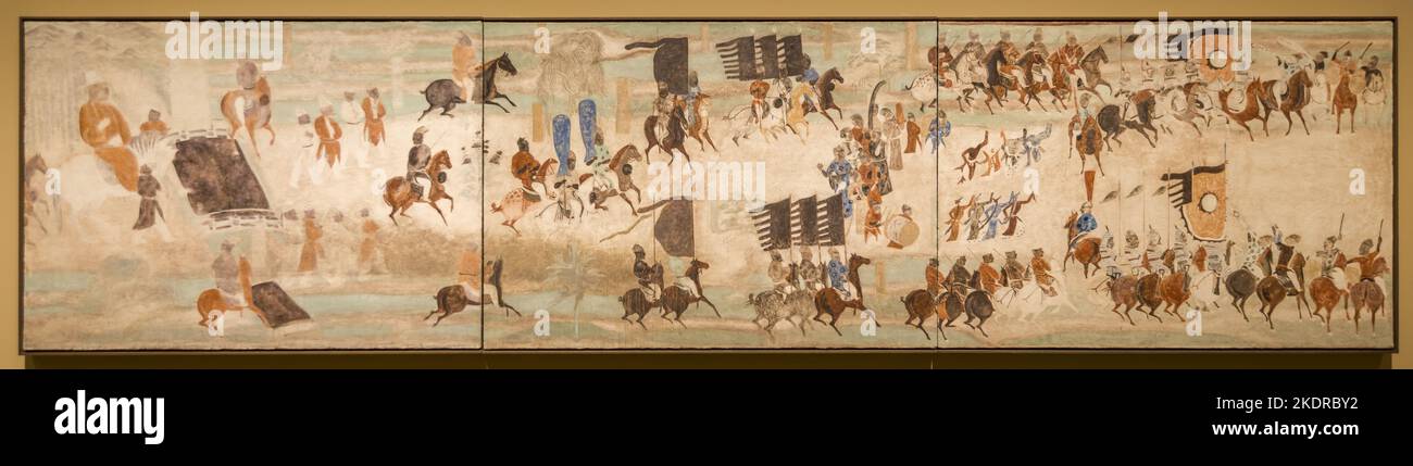 Chinese craft art gallery - the silk road travel figure painters ...