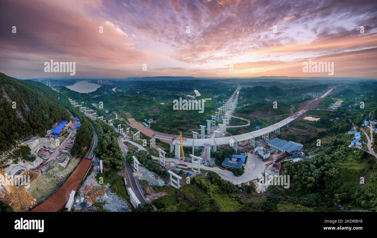 Chongqing metro: the metro to luzhou northern highway construction ...