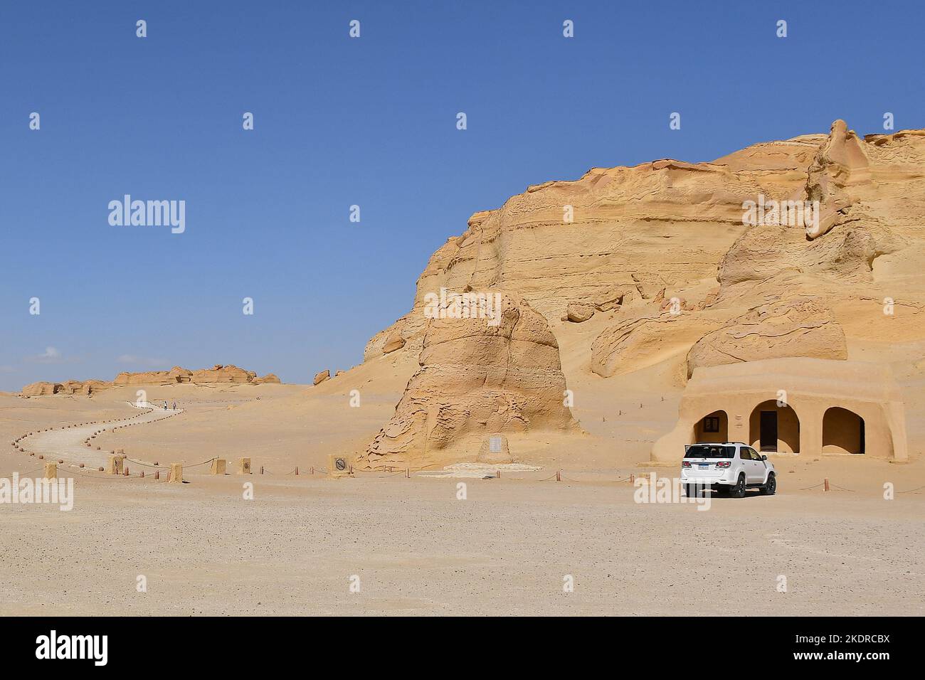 Unique nature protectorate Wadi El Rayan in Wadi al Hitan, Faiyum ...