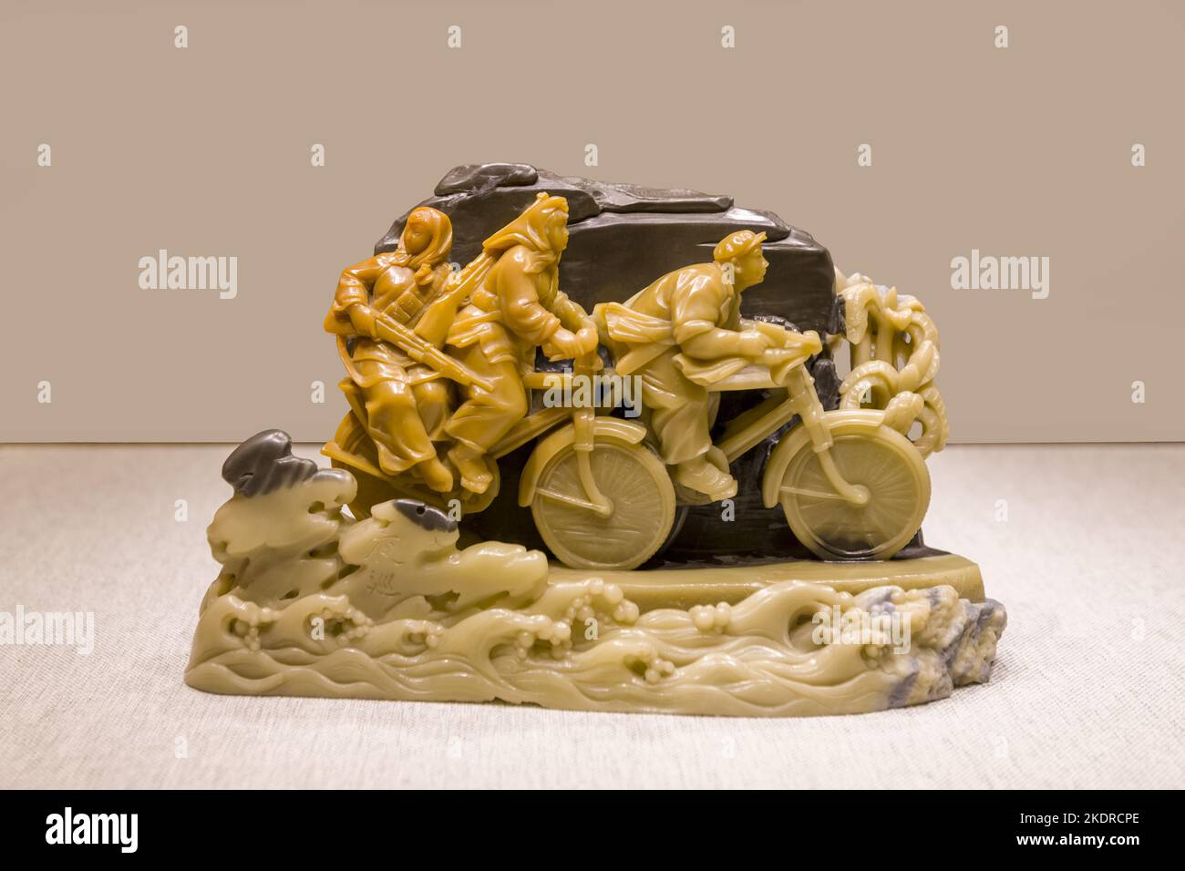 Chinese craft art gallery - stone - qingtian stone - night cruise - in ...