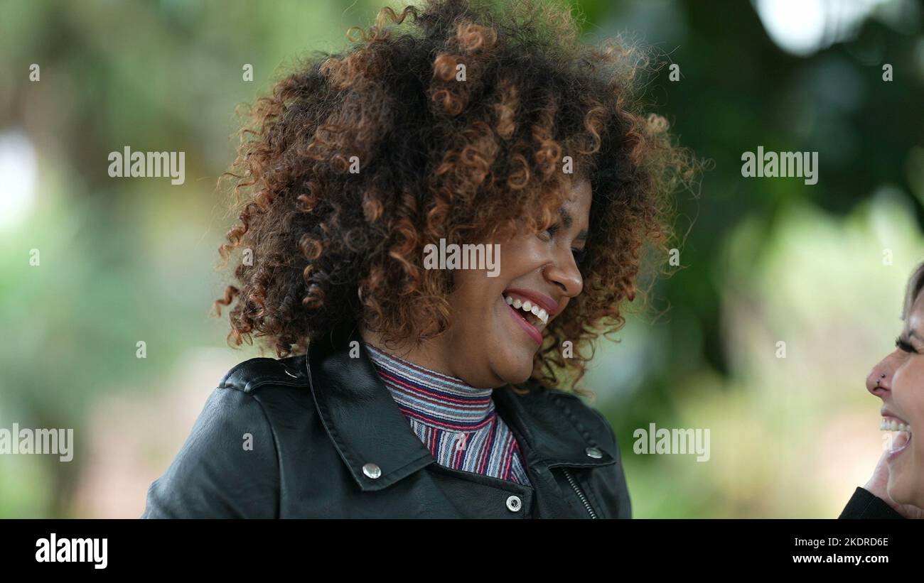 Brazilian woman portrait face close-up smiling Stock Photo - Alamy