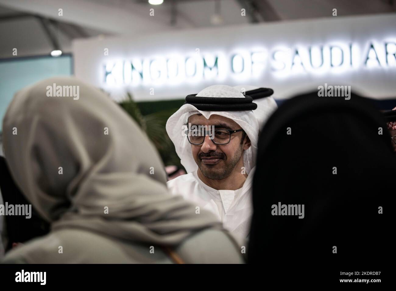 Sharm El Sheikh, Egypt. 08th Nov, 2022. UAE Minister of Foreign Affairs ...