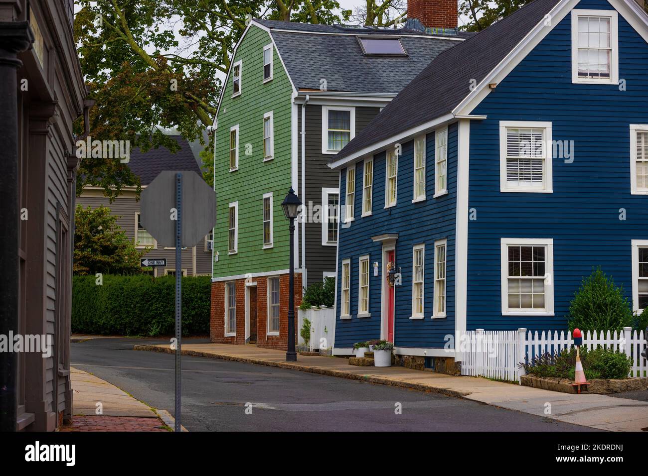 Marblehead, Massachusetts, USA - September 13, 2022; Sites of ...