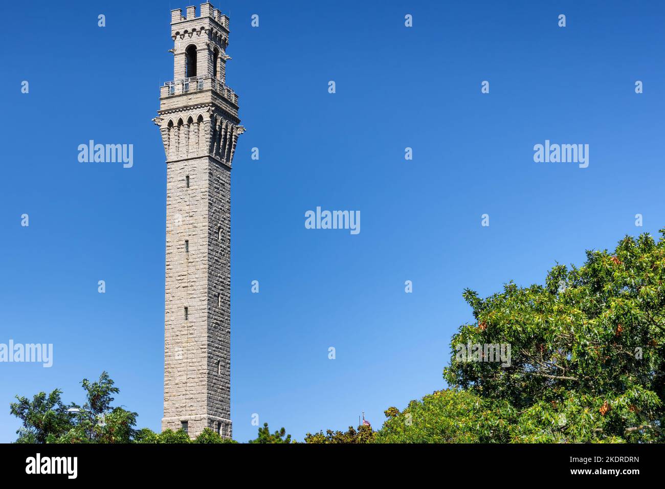 Provincetown, Massachusetts, USA - September 14, 2022: Pilgram monument ...