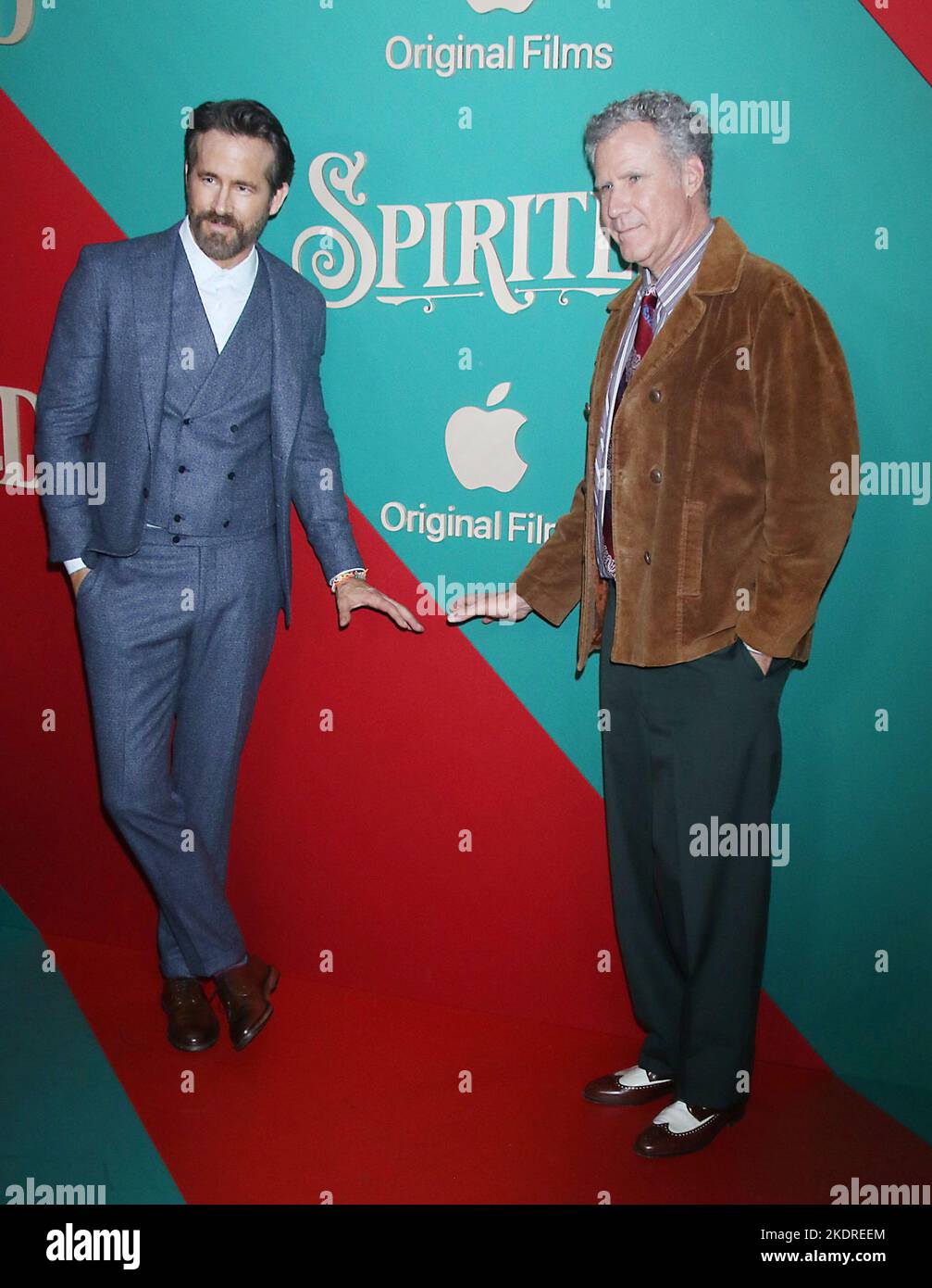 Apple Original Films New York Premiere Of `Spirited` -PICTURED: Ryan ...