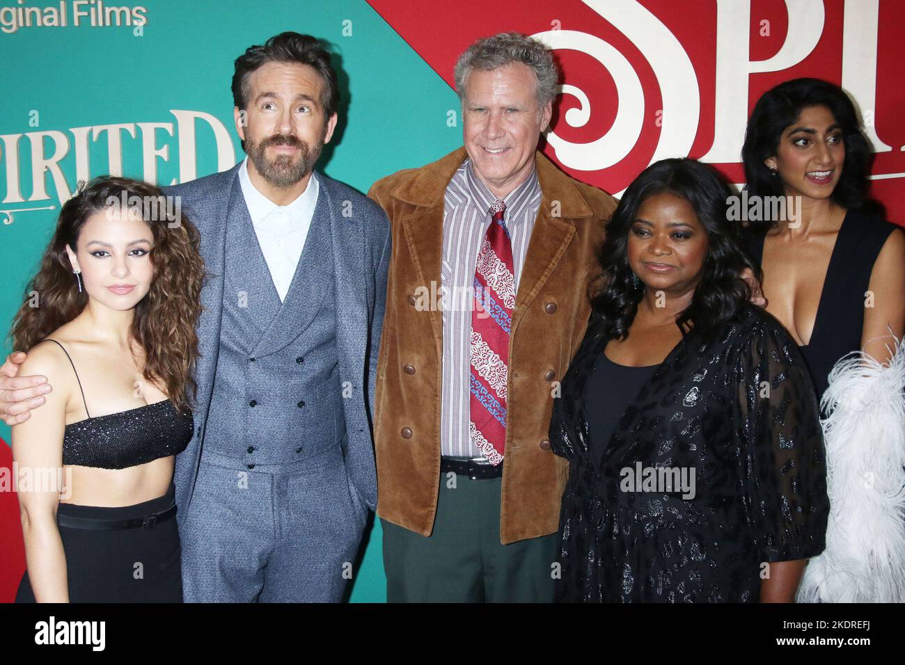 Apple Original Films New York Premiere Of `Spirited` -PICTURED: Aimee ...