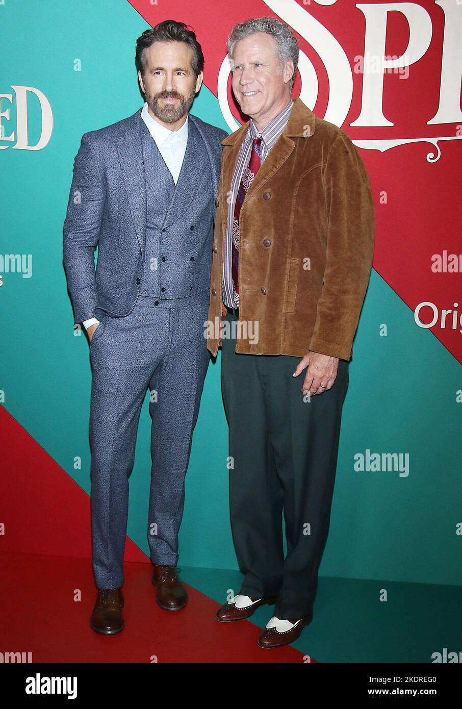 Apple Original Films New York Premiere Of `Spirited` -PICTURED: Ryan ...
