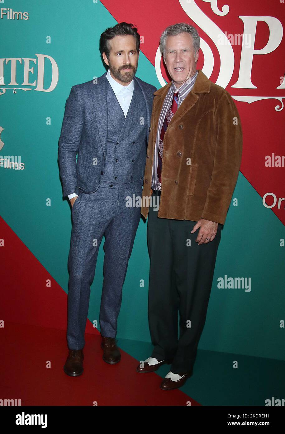 Apple Original Films New York Premiere Of `Spirited` -PICTURED: Ryan ...