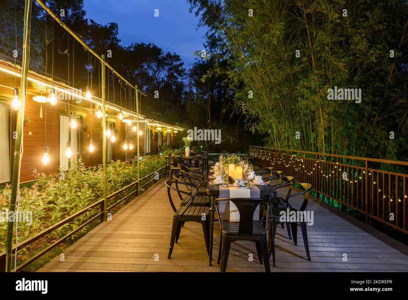 At home at night Stock Photo - Alamy