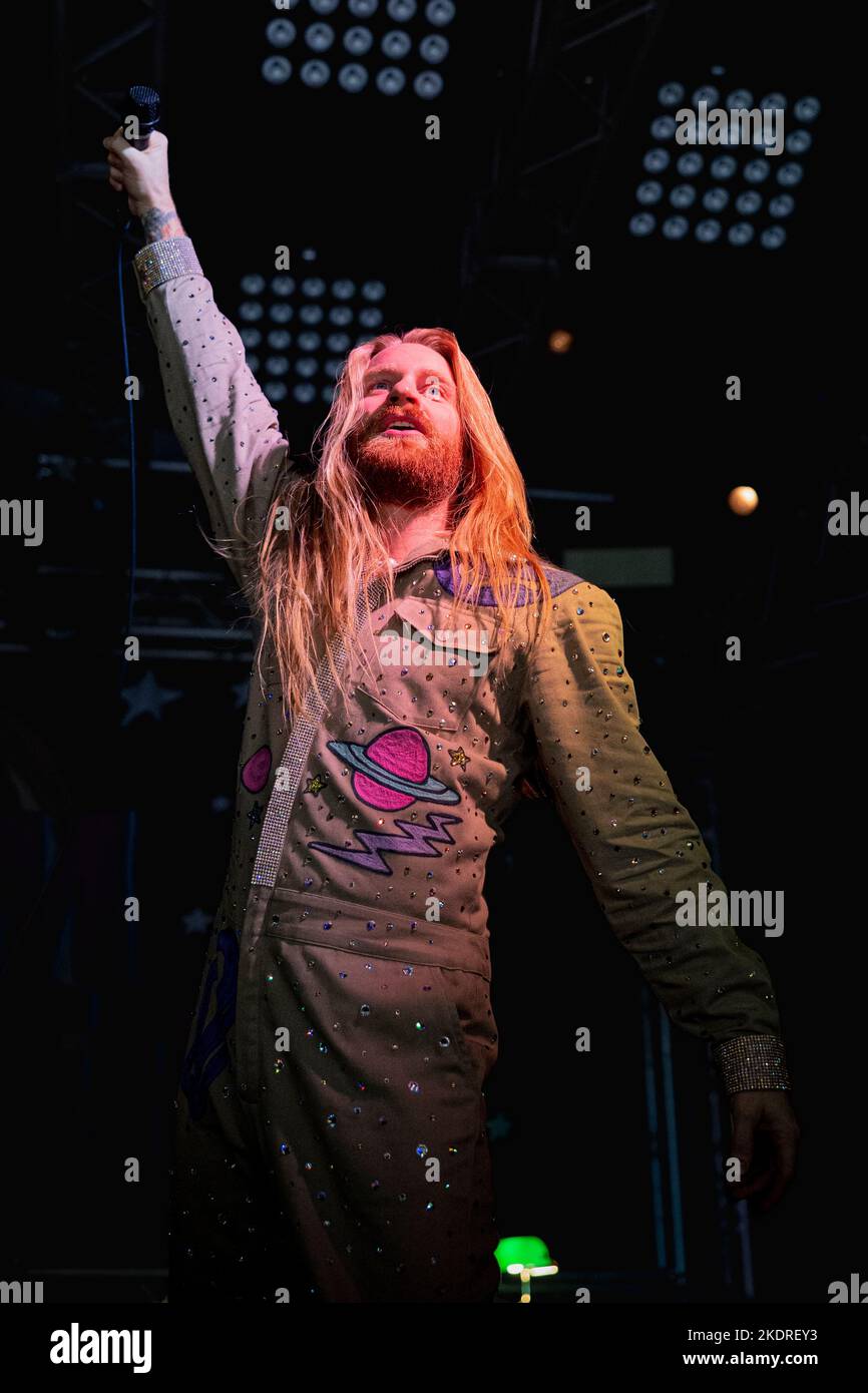 Italy 6 November 2022 Sam Ryder - samhairwolfryder - live at Circolo ...