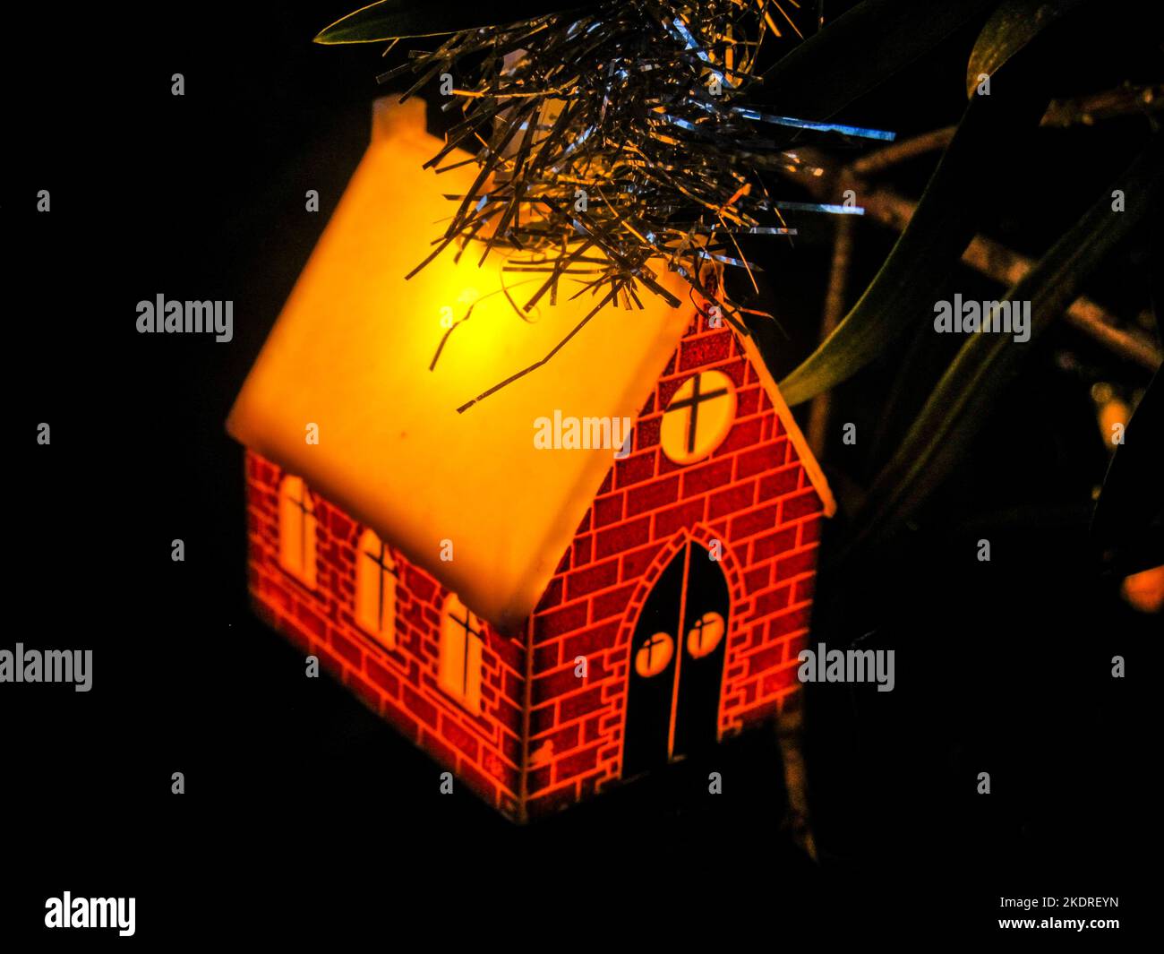 Church lit up hi-res stock photography and images - Alamy