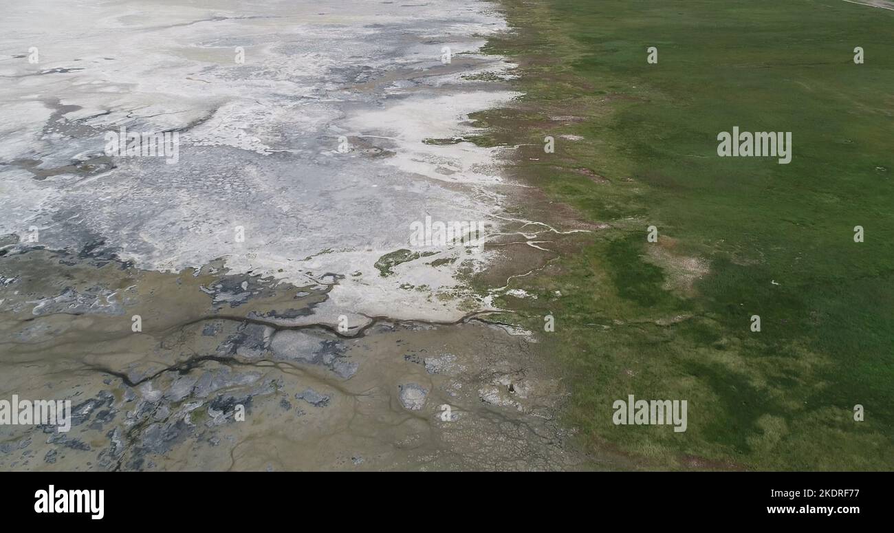 Xinjiang barkol: color of barkol lake Stock Photo - Alamy