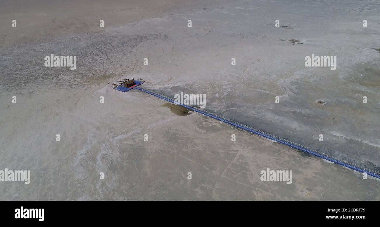 Xinjiang barkol: color of barkol lake Stock Photo - Alamy