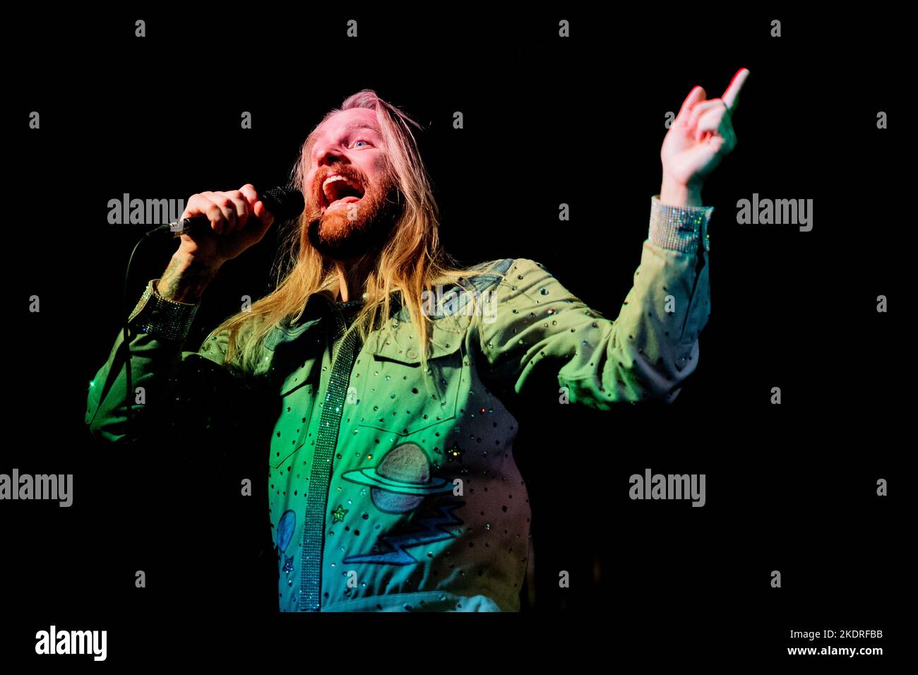 Italy 6 November 2022 Sam Ryder - samhairwolfryder - live at Circolo ...