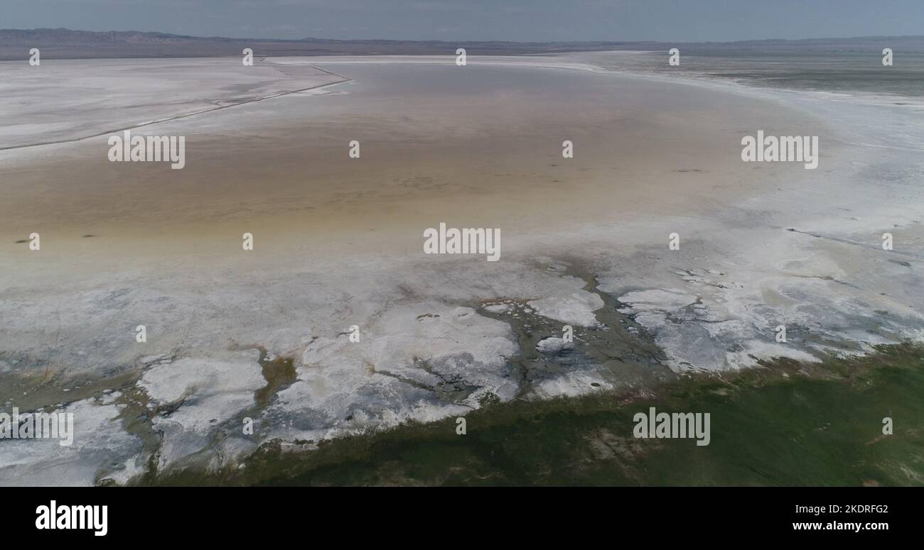 Xinjiang barkol: color of barkol lake Stock Photo - Alamy