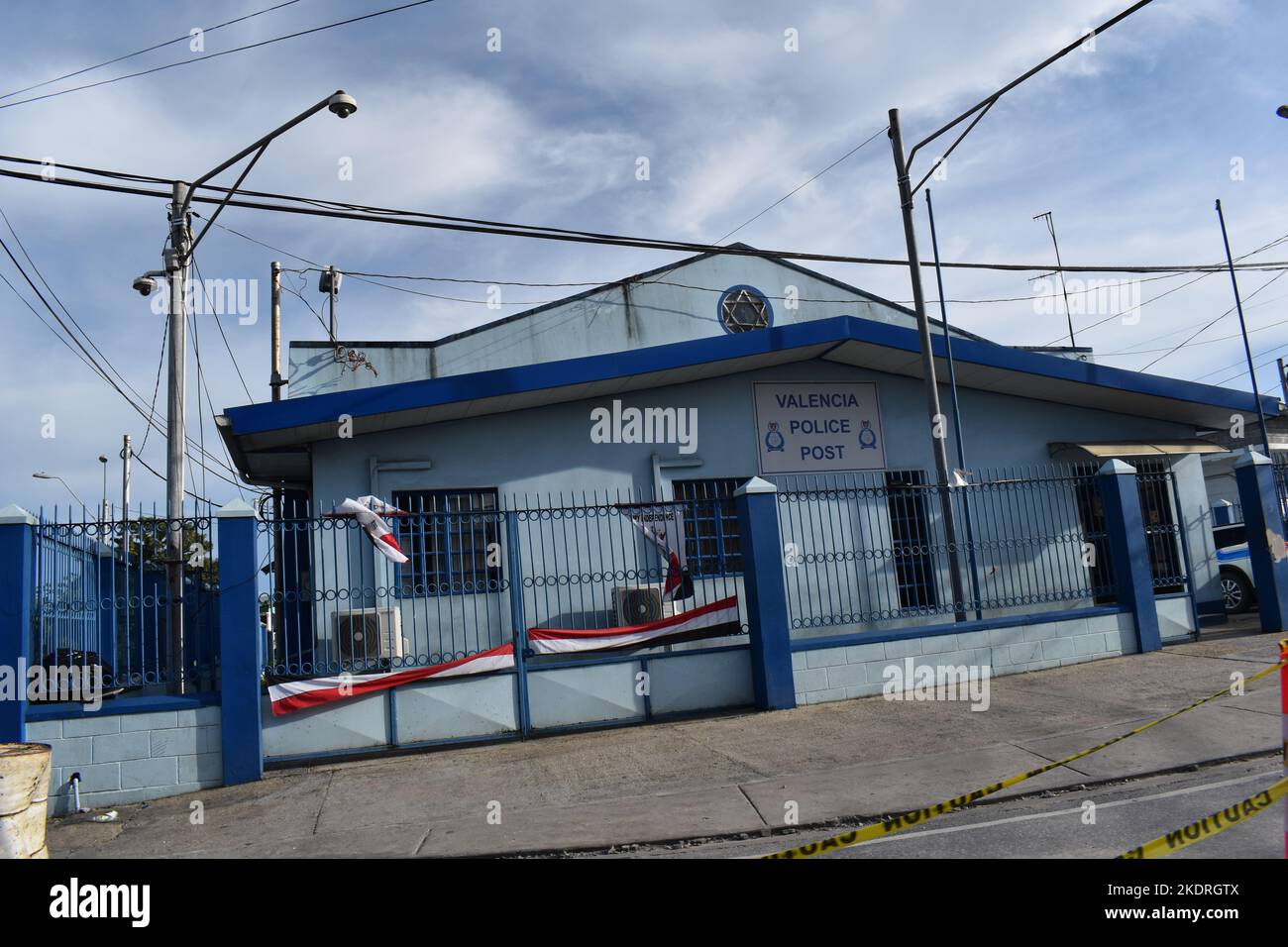 Valencia Police Post, Trinidad and Tobago Stock Photo - Alamy