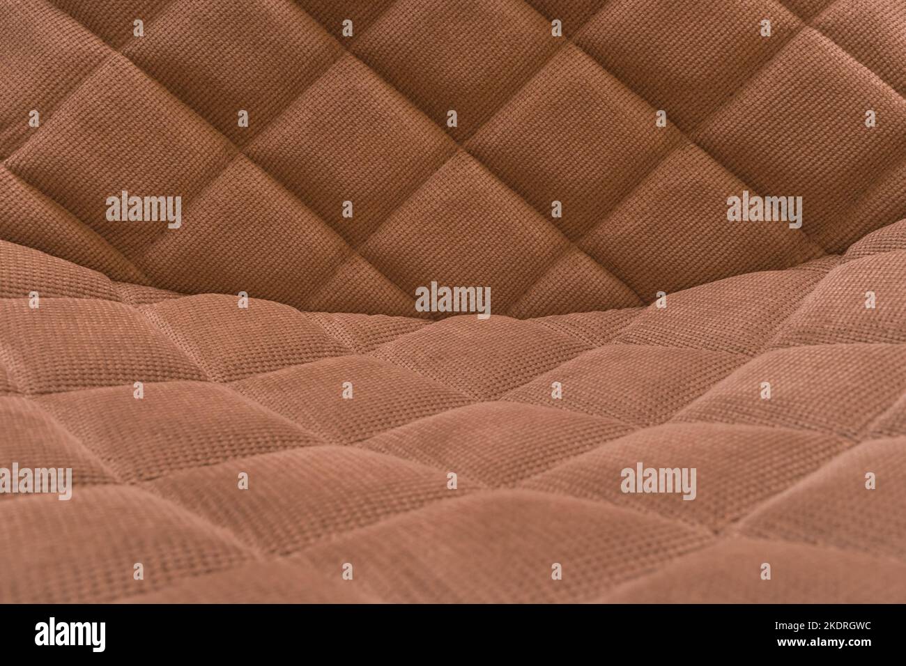 Fabric brown upholstery of interior chair design object decoration ...