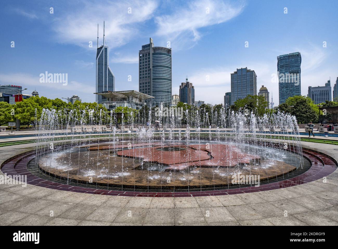 Shanghai people's square Stock Photo - Alamy