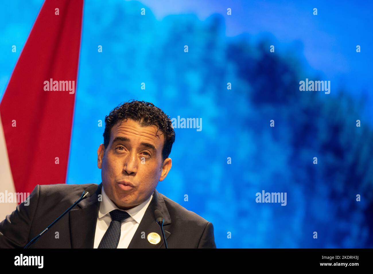 Sharm El Sheikh, Egypt. 08th Nov, 2022. President of the Libyan ...