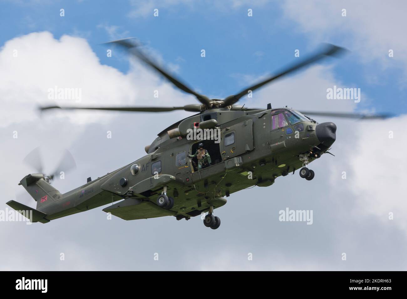 Agusta Westland EH101 Merlin RAF Stock Photo - Alamy