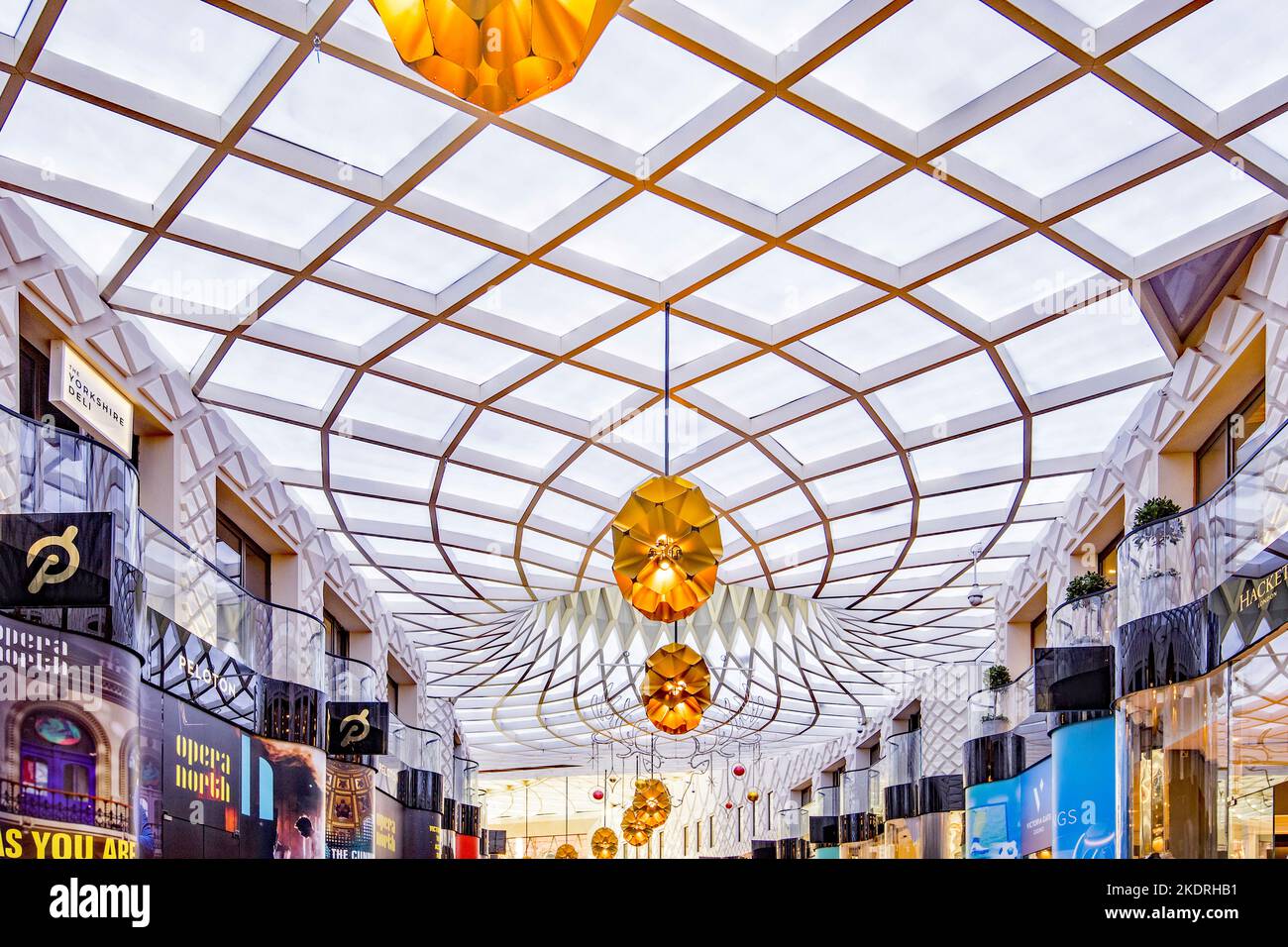 Statement roof at John Lewis Leeds Victoria Gate, made with 1,030 ...