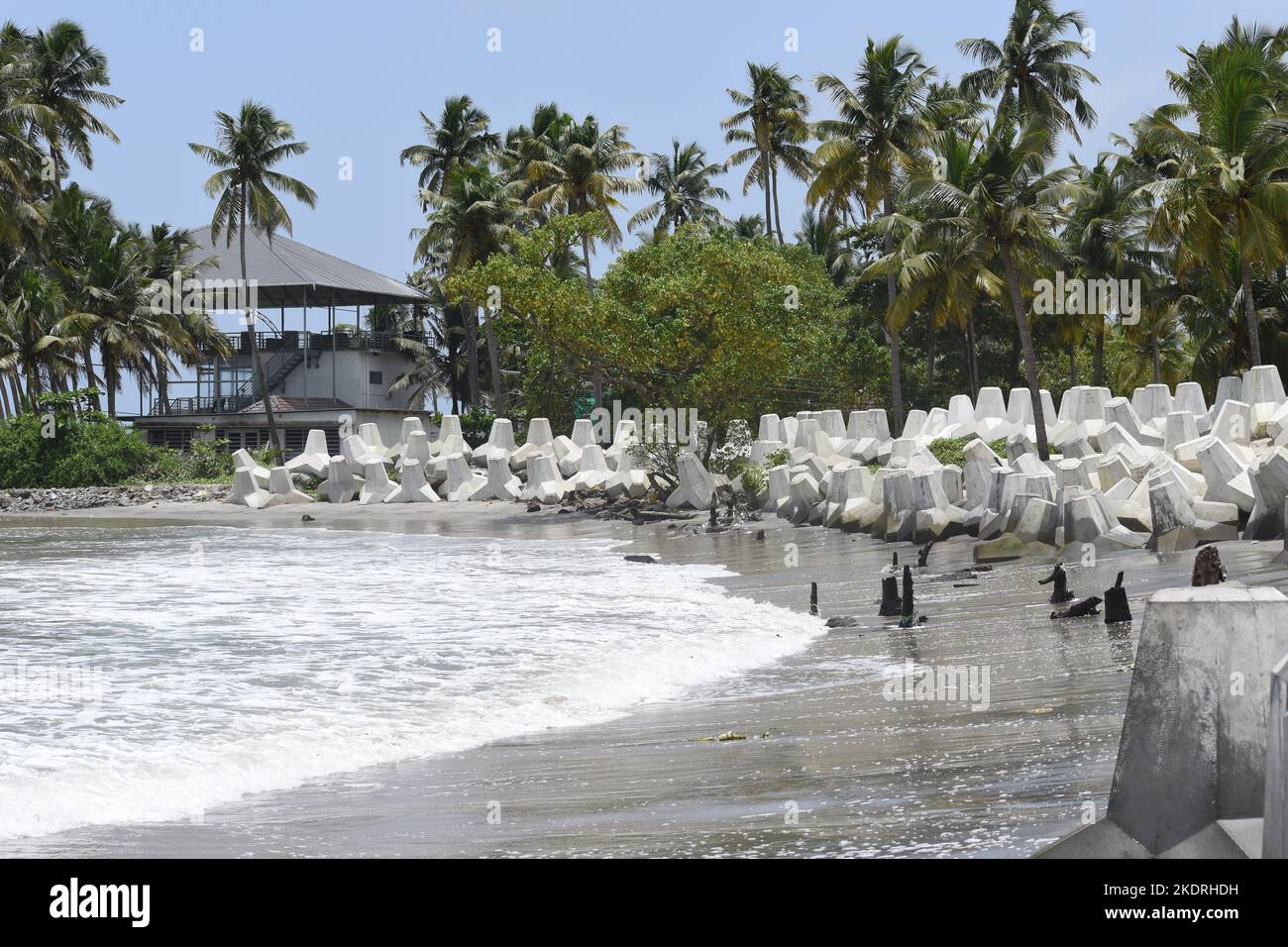 Puthenthodu beach, Kochi, Kerala Stock Photo - Alamy