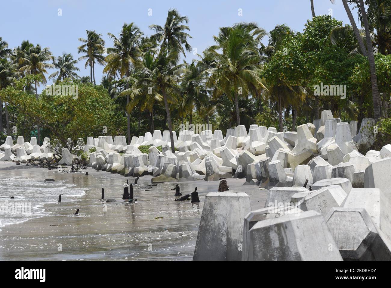 Puthenthodu beach, Kochi, Kerala Stock Photo - Alamy