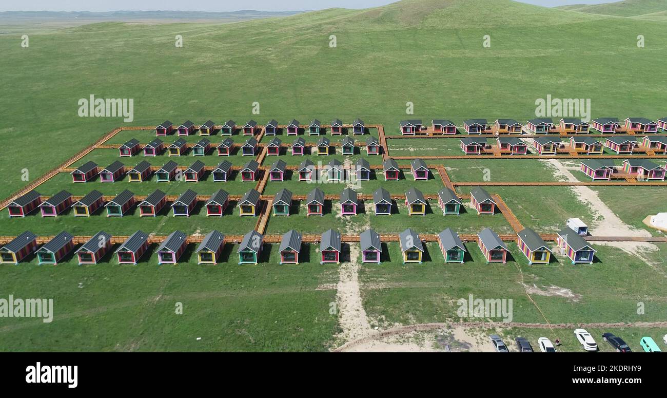 The sky is the most beautiful grassland resort: Wolf valley scenic area ...
