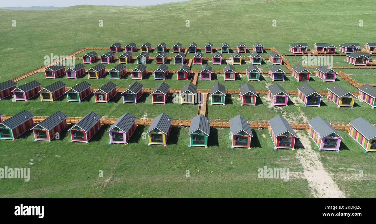 The sky is the most beautiful grassland resort: Wolf valley scenic area ...