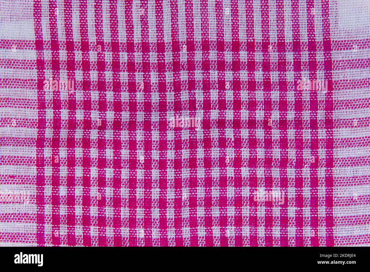 Plaid Abstract Pattern Fabric Picnic Tablecloth Vintage Gingham ...
