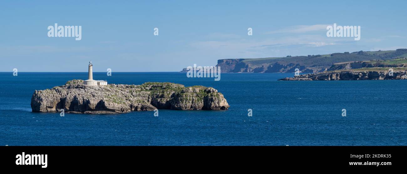 Lighthouse at the mouro island hi-res stock photography and images - Alamy