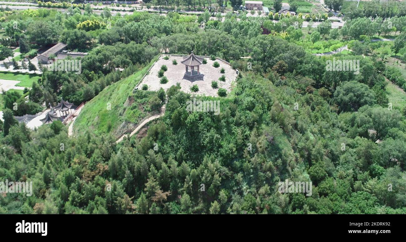 Hohhot in Inner Mongolia: the tomb of wang zhaojun Stock Photo - Alamy