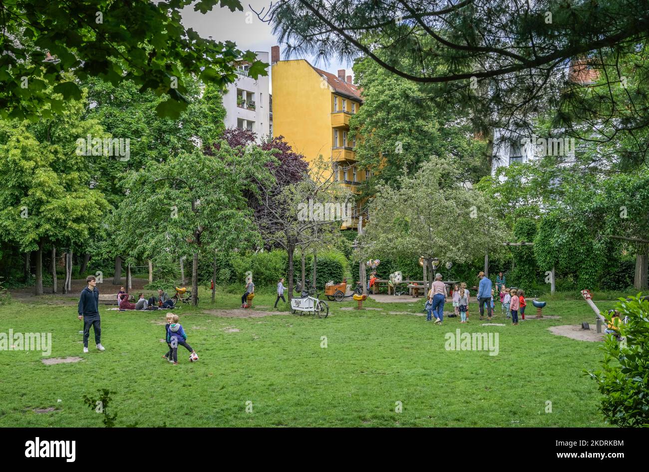 Krausnickpark, Mitte, Berlin, Deutschland Stock Photo - Alamy