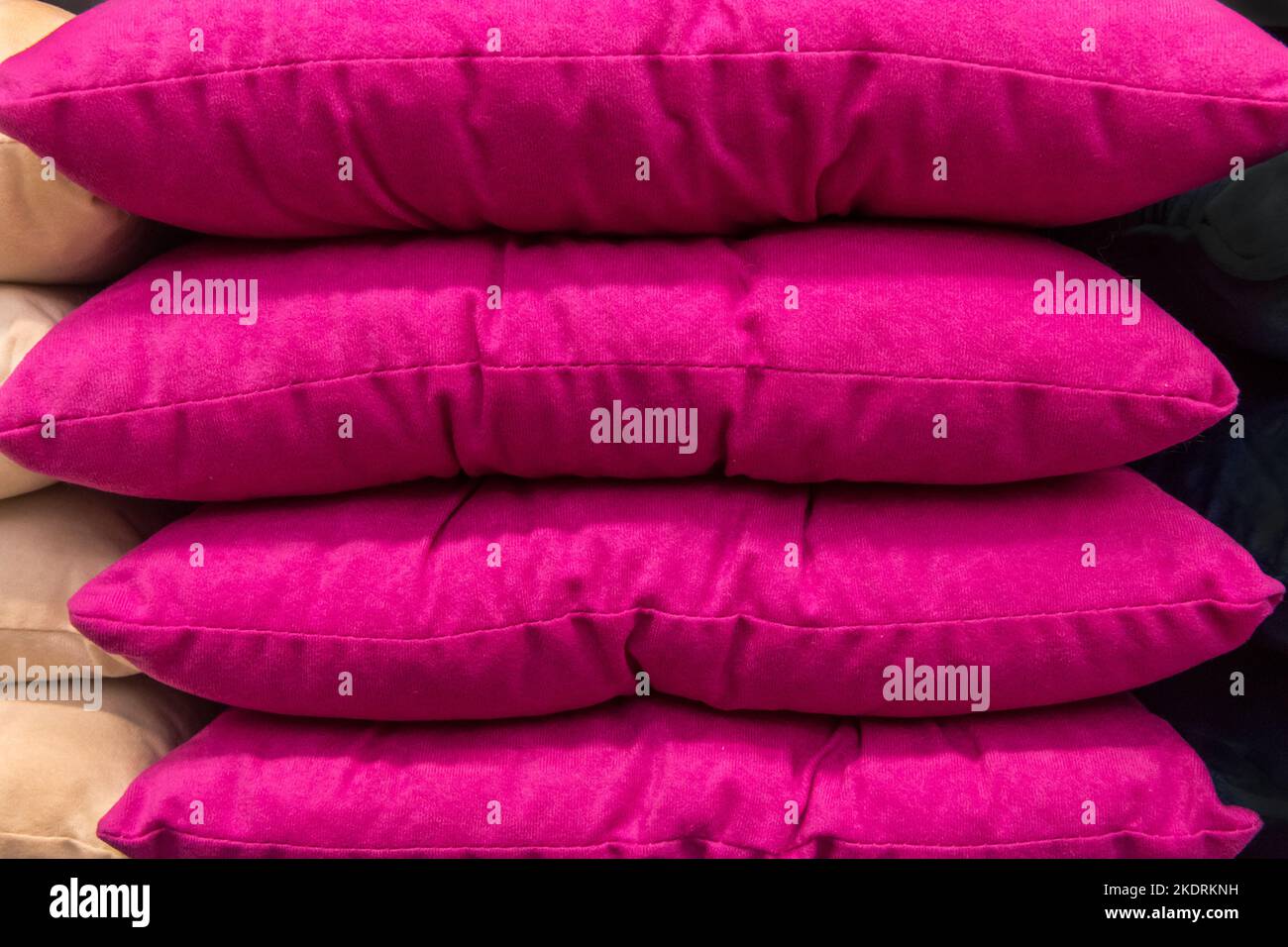 Fabric pink material color textile object vintage sample background ...