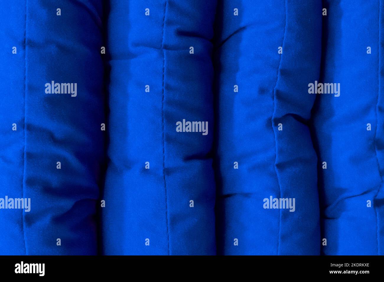 Fabric blue material color textile object vintage sample background ...