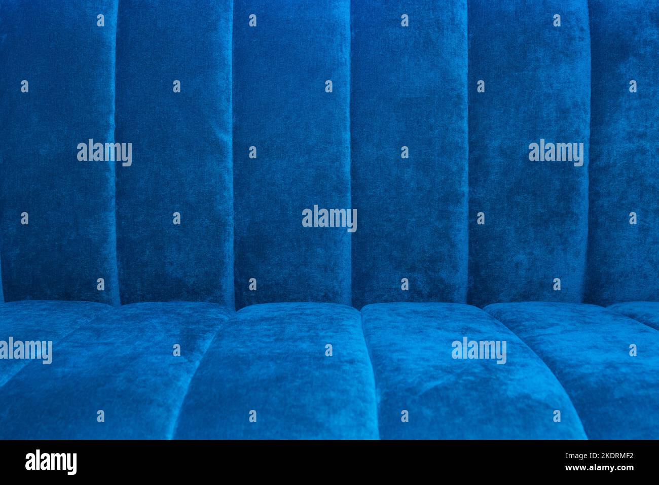 Blue fabric upholstery sofa pattern design furniture style decor ...